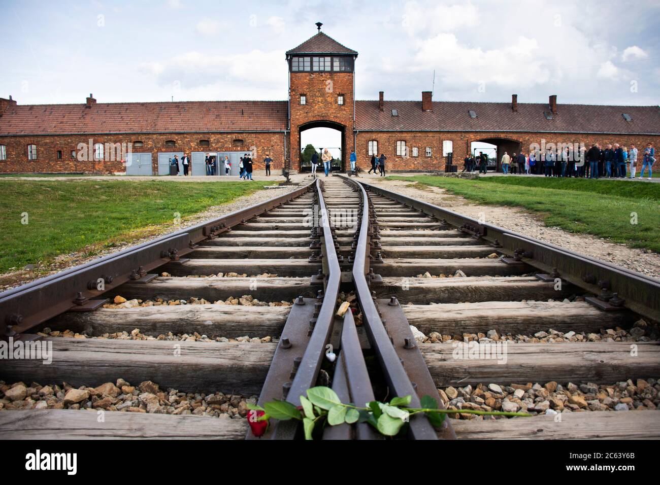 Polish or Pole people and foreign traveler group tour travel visit ...