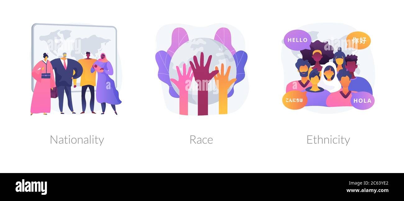 Human diversity abstract concept vector illustrations Stock Vector ...