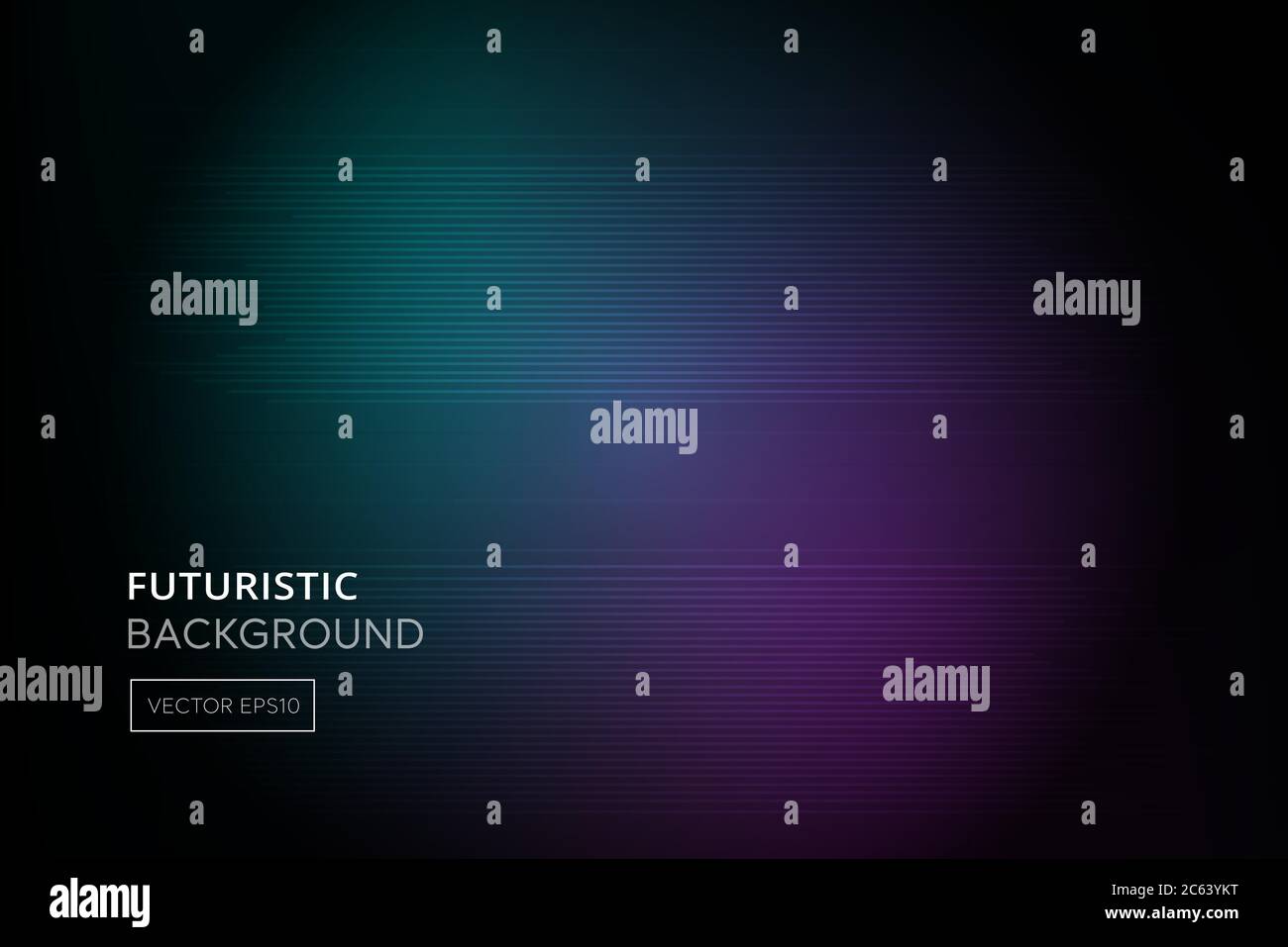 Dark gradient futuristic cyberpunk background with greenish and pink ...