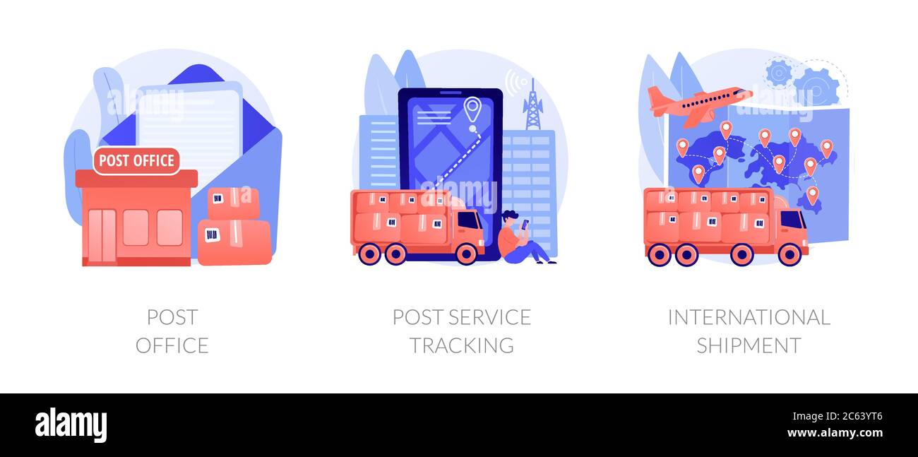 Post shipment system vector concept metaphors Stock Vector Image & Art ...