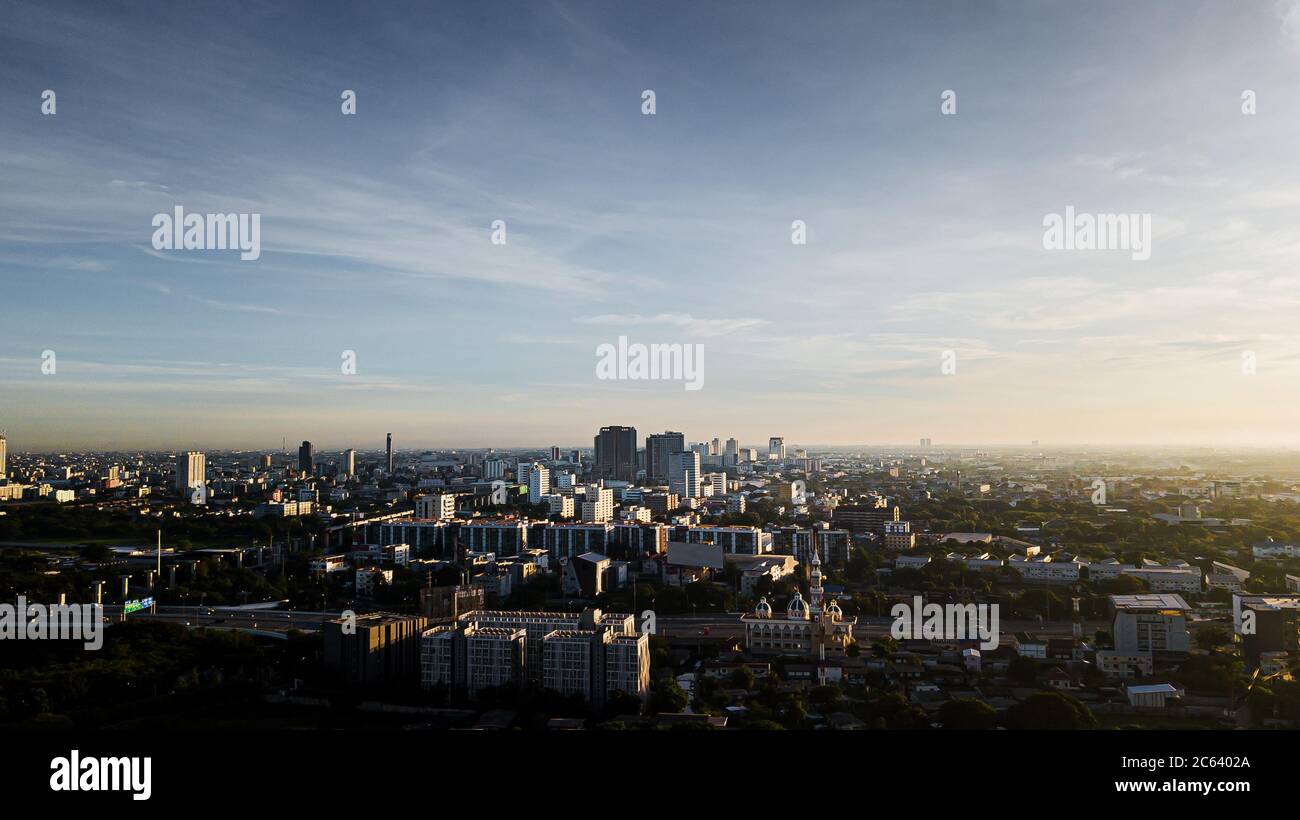 High top view of city buildings Stock Photo - Alamy