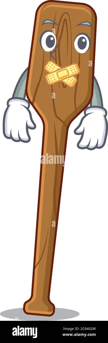 Oars cartoon character style having strange silent face Stock Vector ...