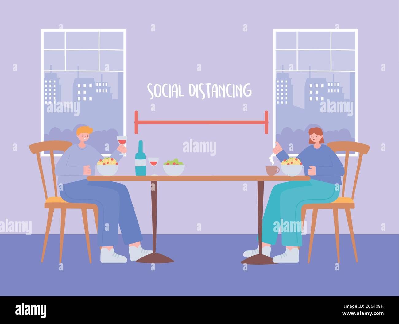 Time apart Stock Vector Images - Alamy