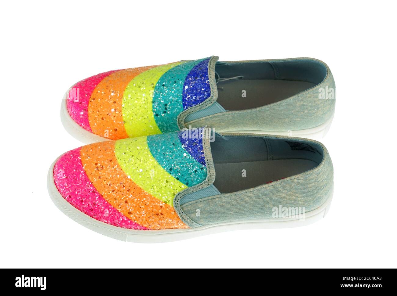 Rainbow shoes hi-res stock photography and images - Alamy