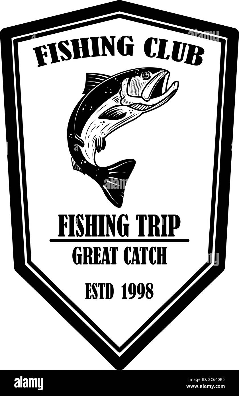 Spawning coho salmon isolated Stock Vector Images - Alamy