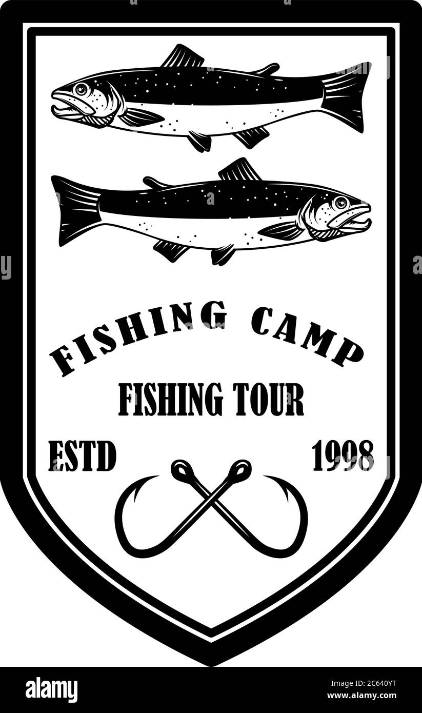 Great white fishing Stock Vector Images - Alamy