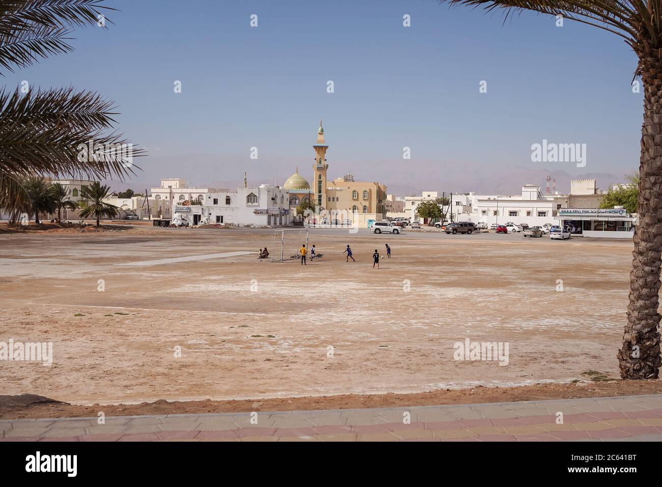 Arabic children playing football hi-res stock photography and images ...