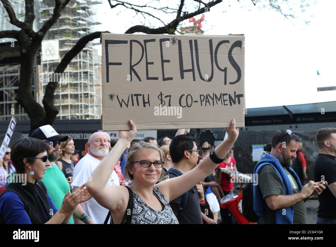 Free hugs sign hi-res stock photography and images - Alamy