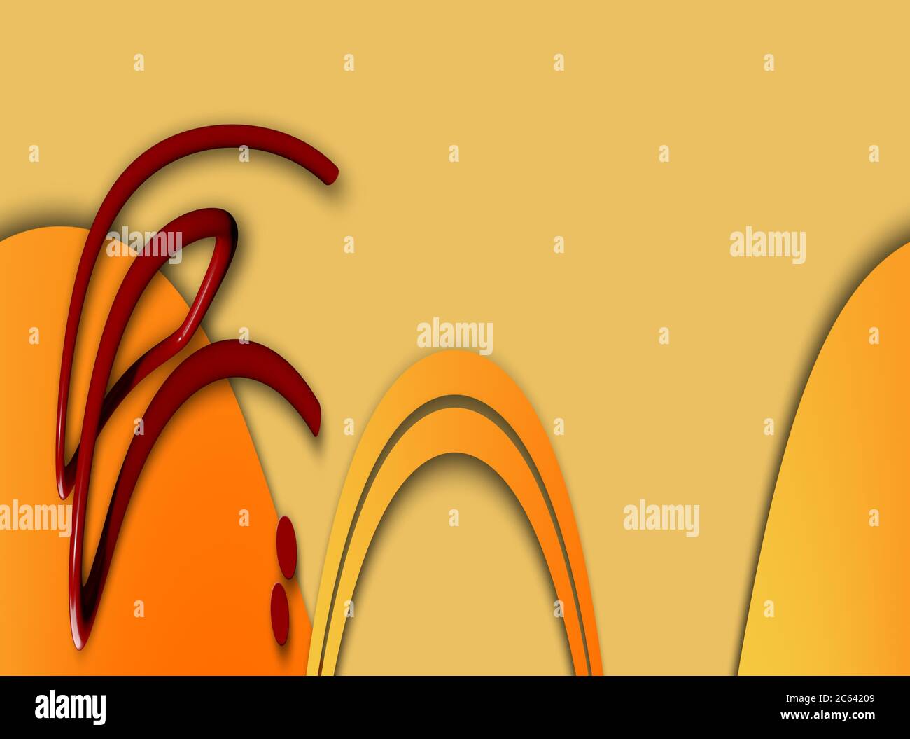 colorful abstract background made in 2d software Stock Photo - Alamy
