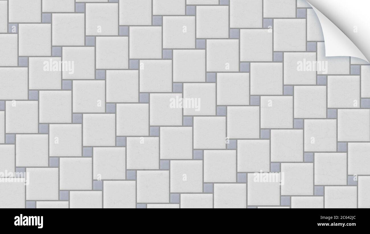 Bigger light gray squares and small gray squares pattern. Abstract ...