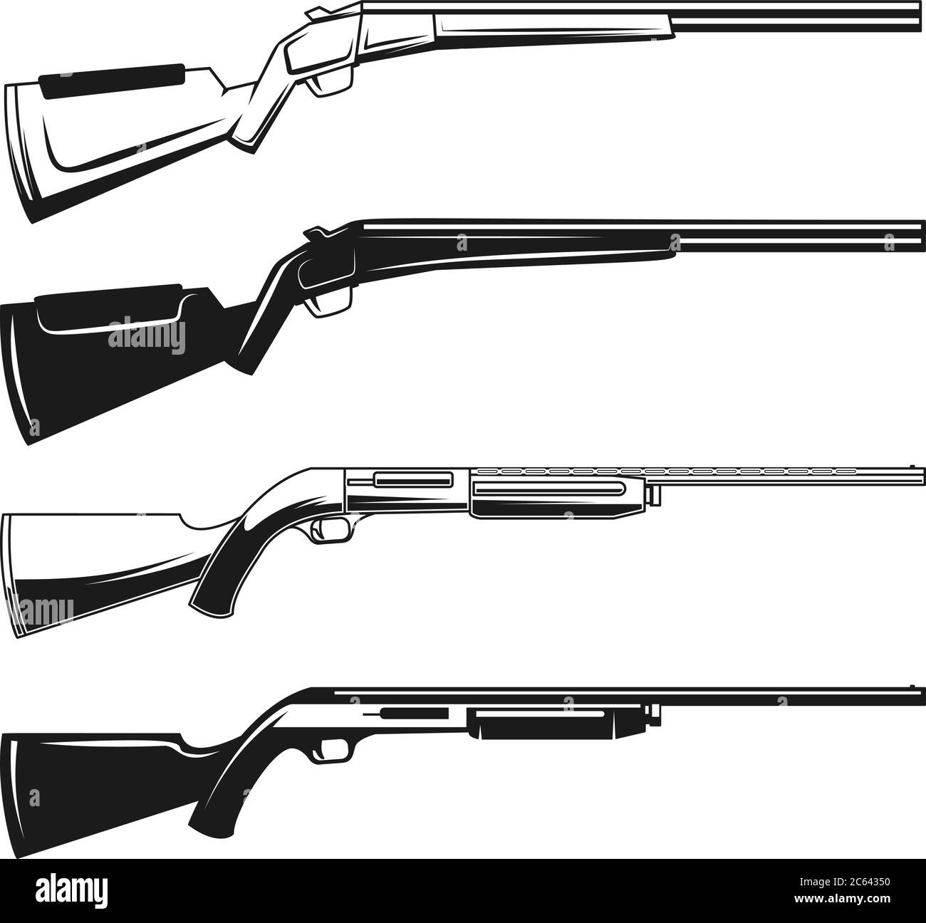 Hunting Rifle Vector