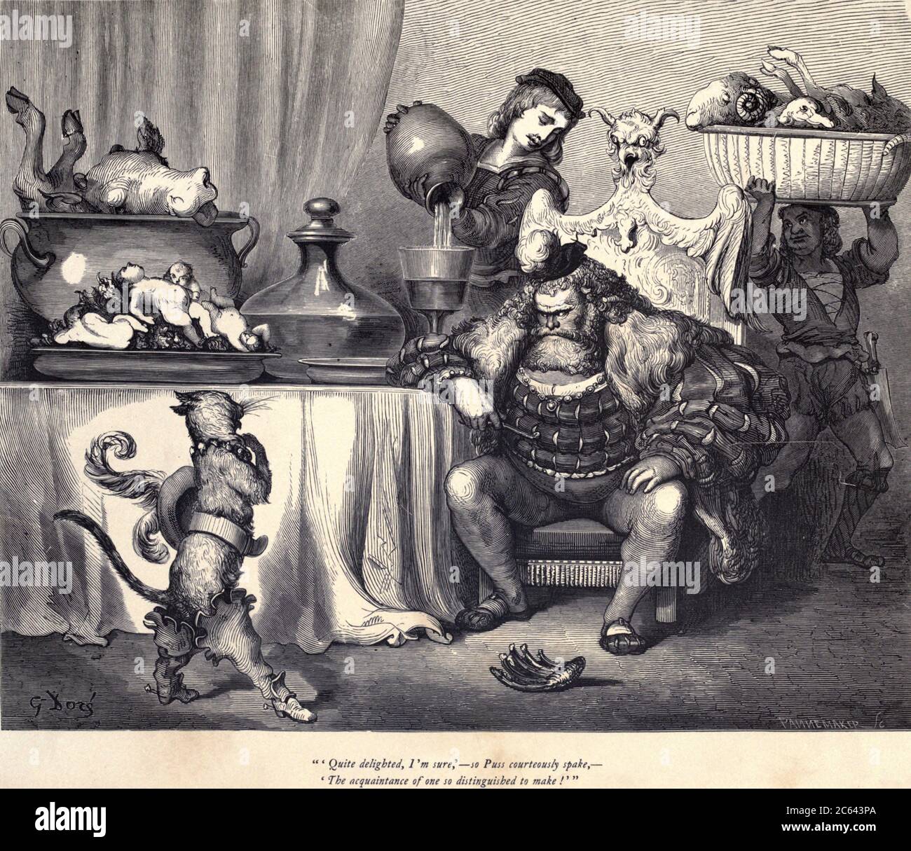 Puss in boots illustration hi-res stock photography and images - Alamy