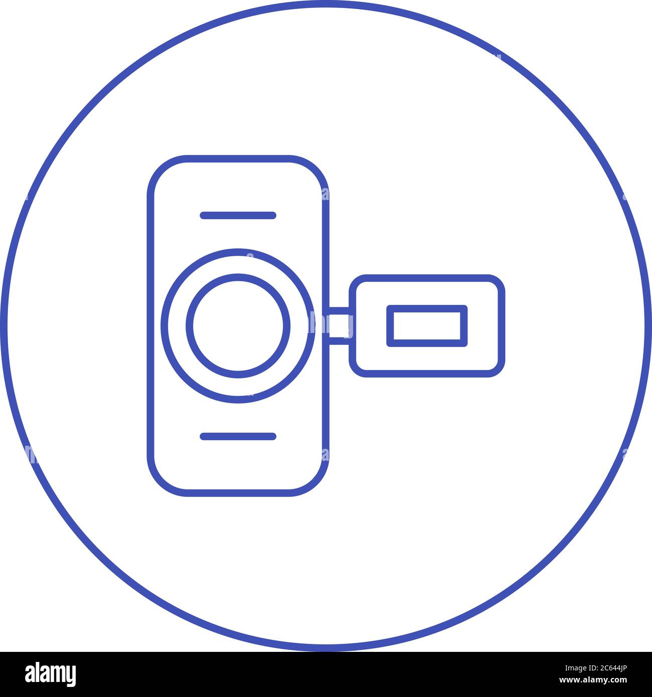 Unique Hand Camera I Vector Line Icon Stock Vector Image & Art - Alamy