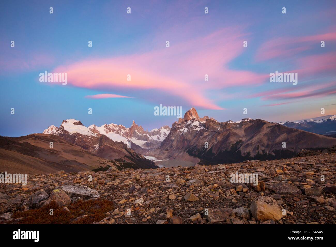 Patagonia landscapes in Southern Argentina. Beautiful natural landscapes Stock Photo - Alamy