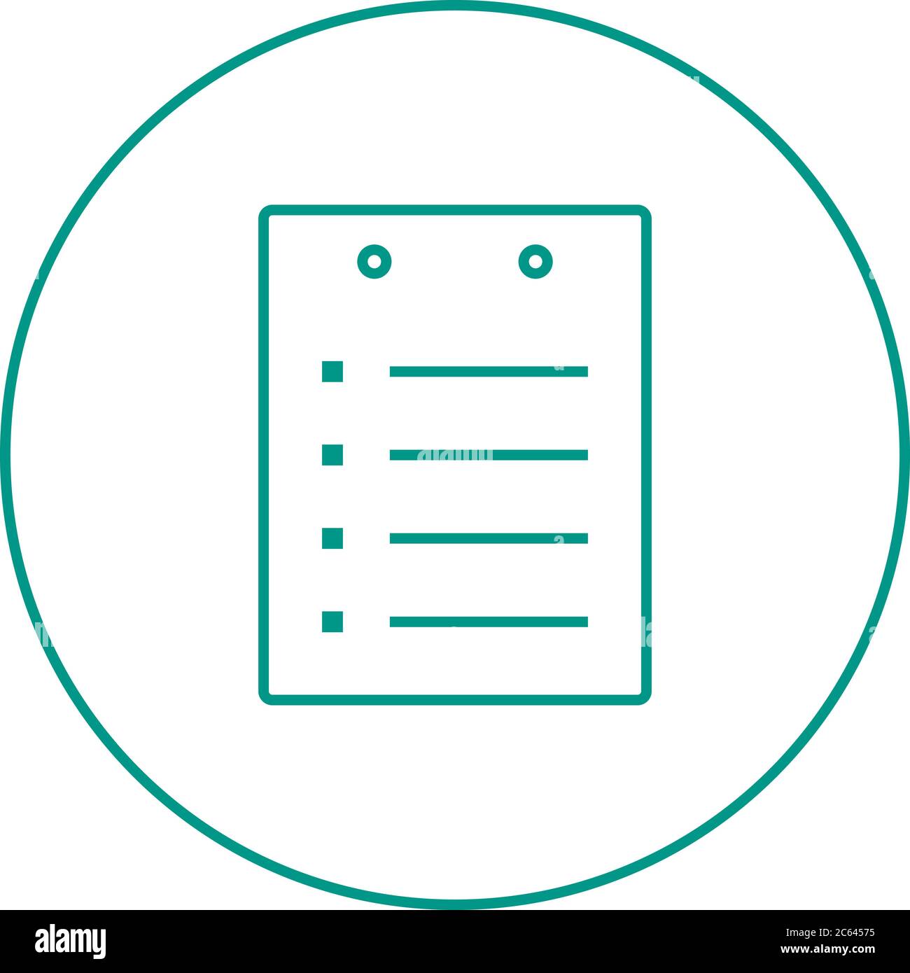 Unique Notes Vector Line Icon Stock Vector Image & Art - Alamy