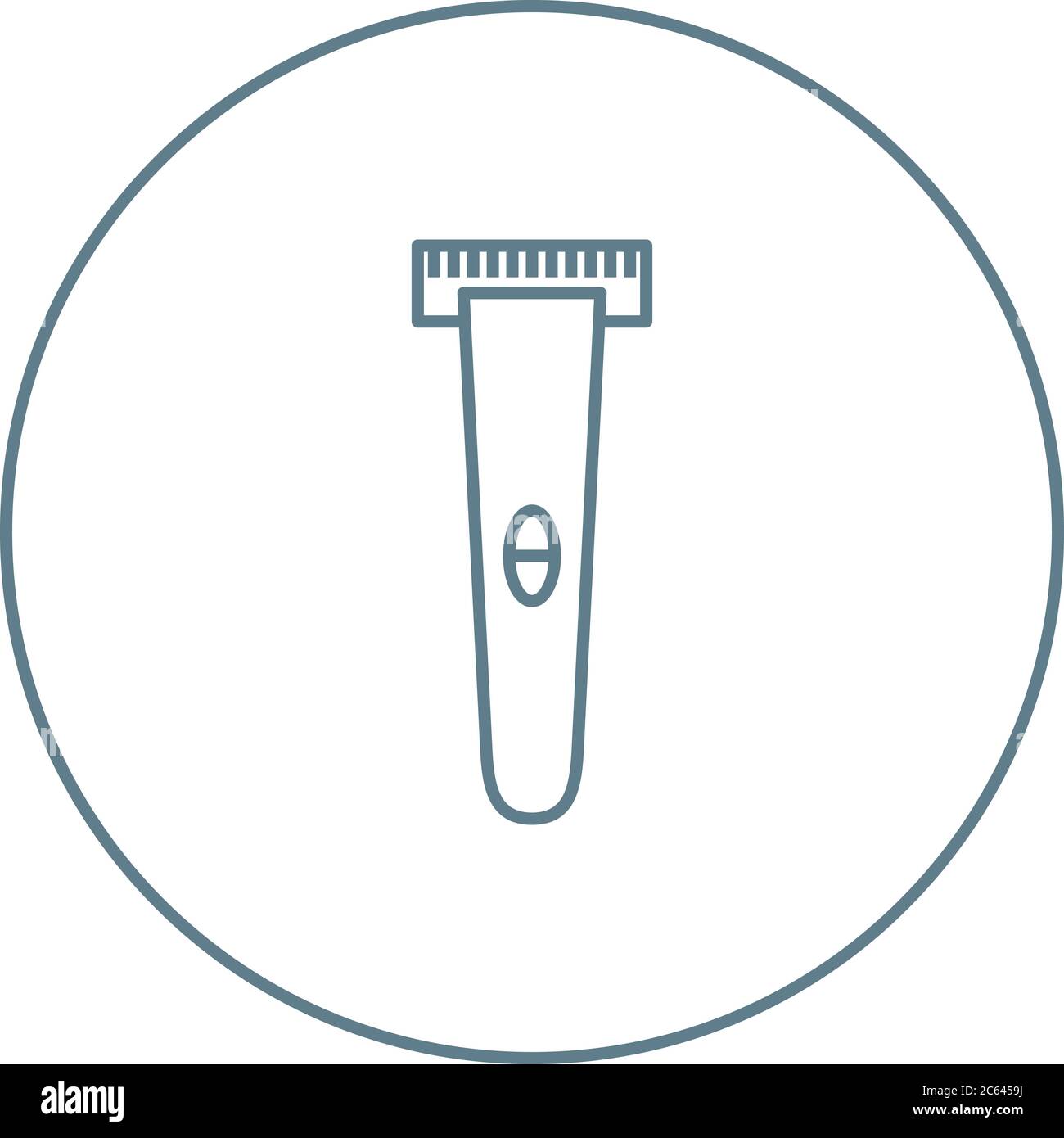 Unique Shaving Machine Vector Line Icon Stock Vector Image & Art - Alamy
