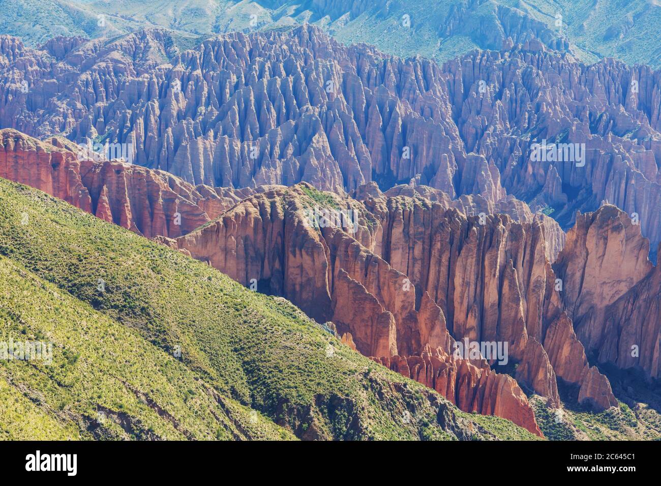 Unusual mountain landscape near Tupiza, Bolivia Stock Photo - Alamy