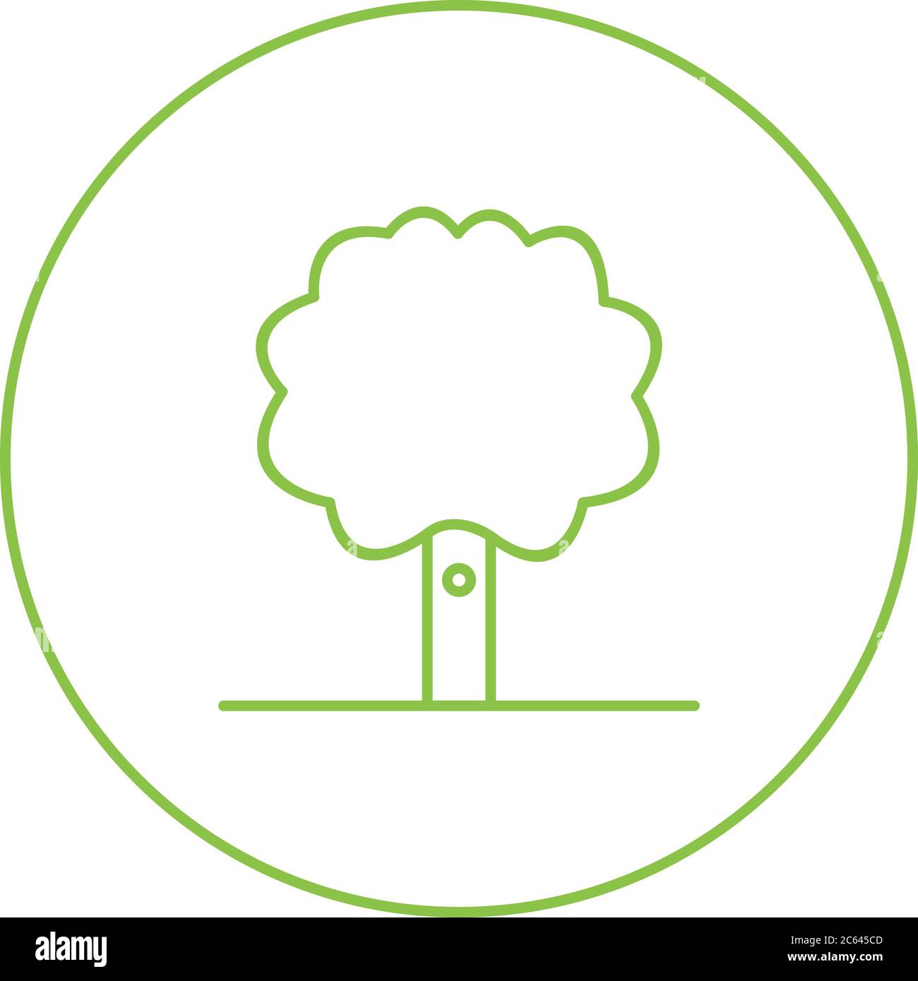 Unique Tree II Vector Line Icon Stock Vector Image & Art - Alamy