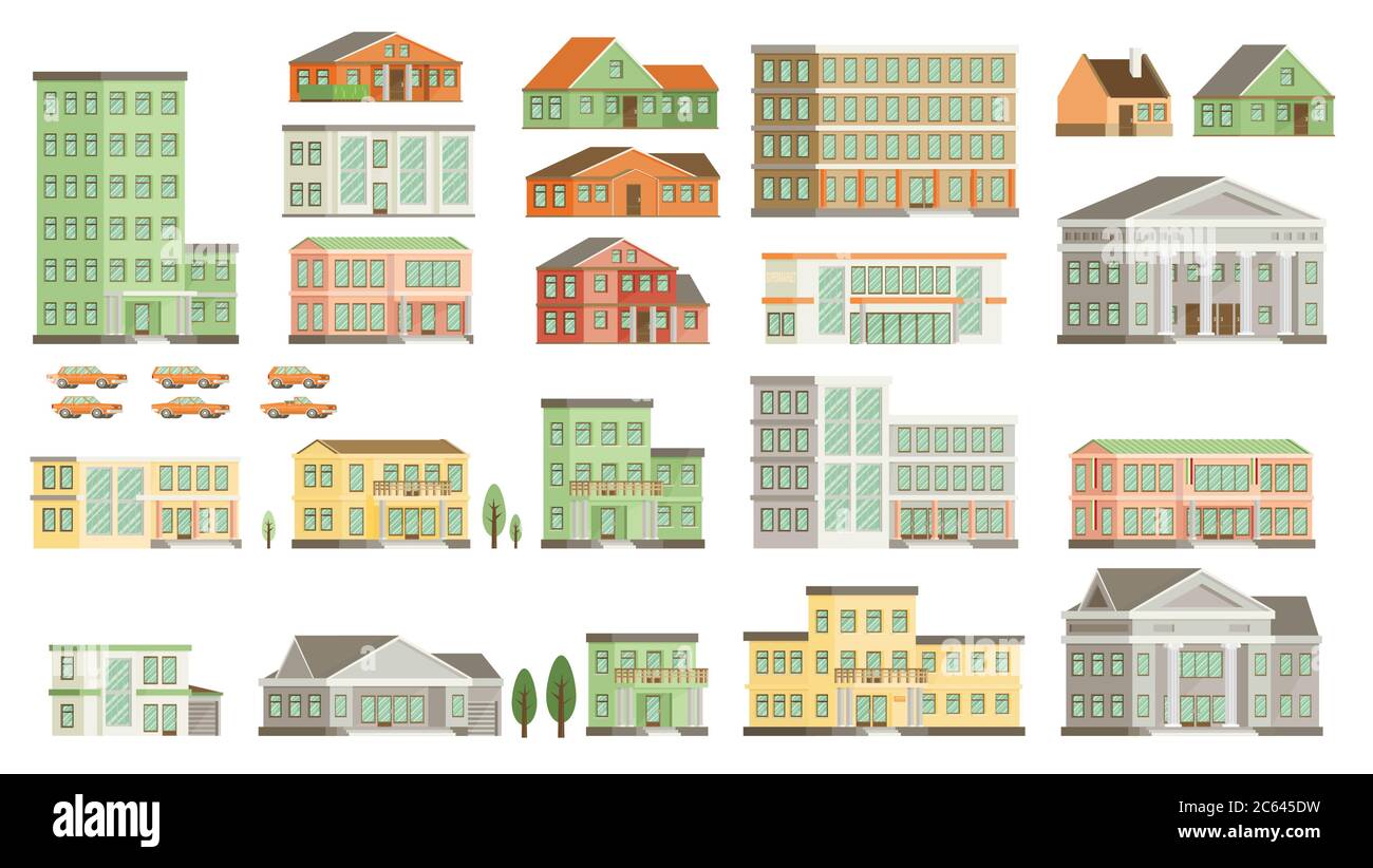 Vector illustration of property infographic banner background Stock ...