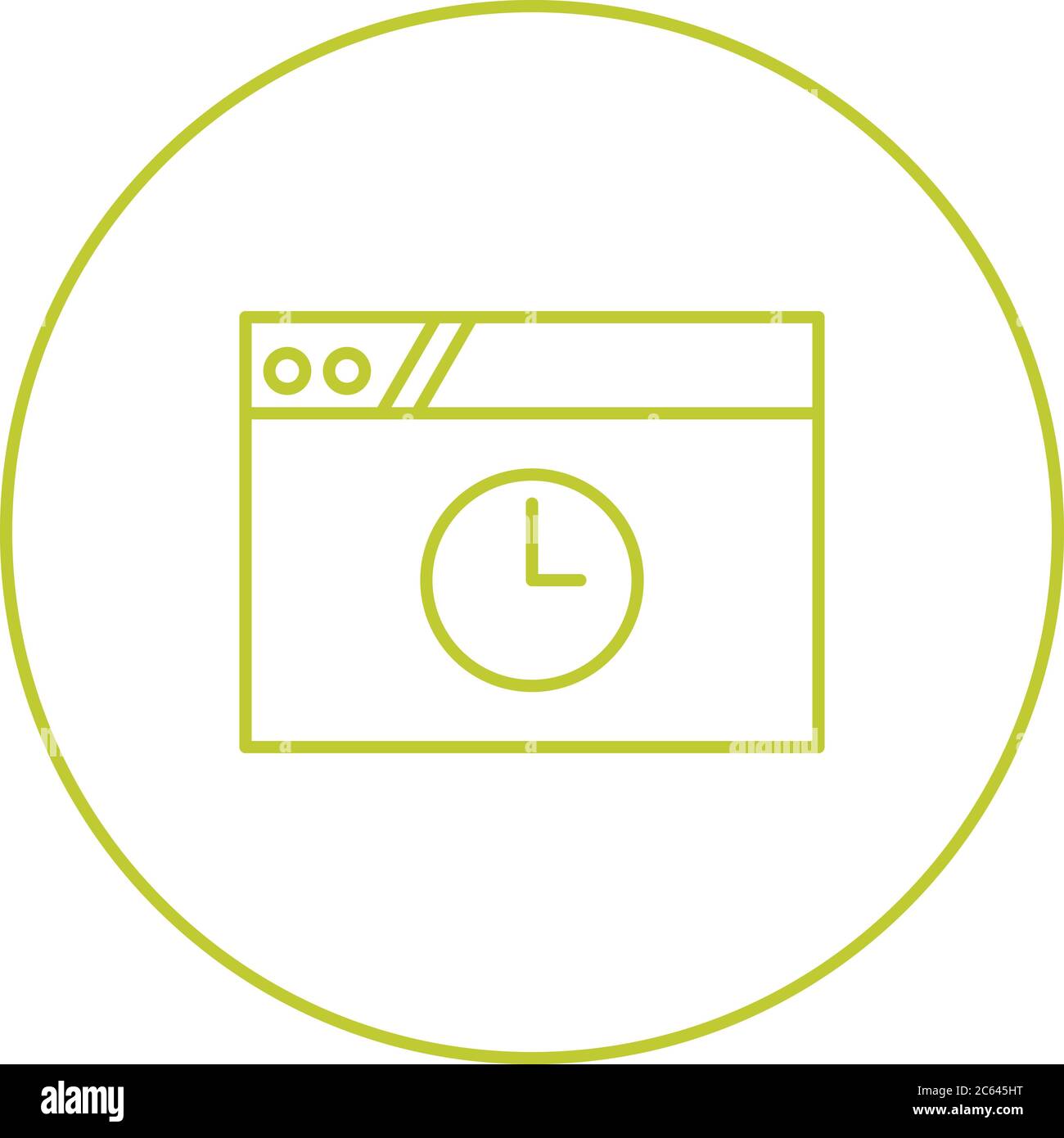 Unique Time Out Vector Line Icon Stock Vector Image & Art - Alamy