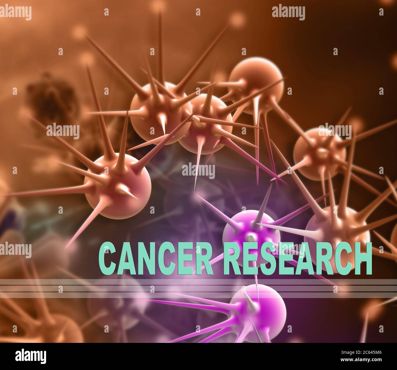 word CANCER RESEARCH writing on cancer image background Stock Photo - Alamy