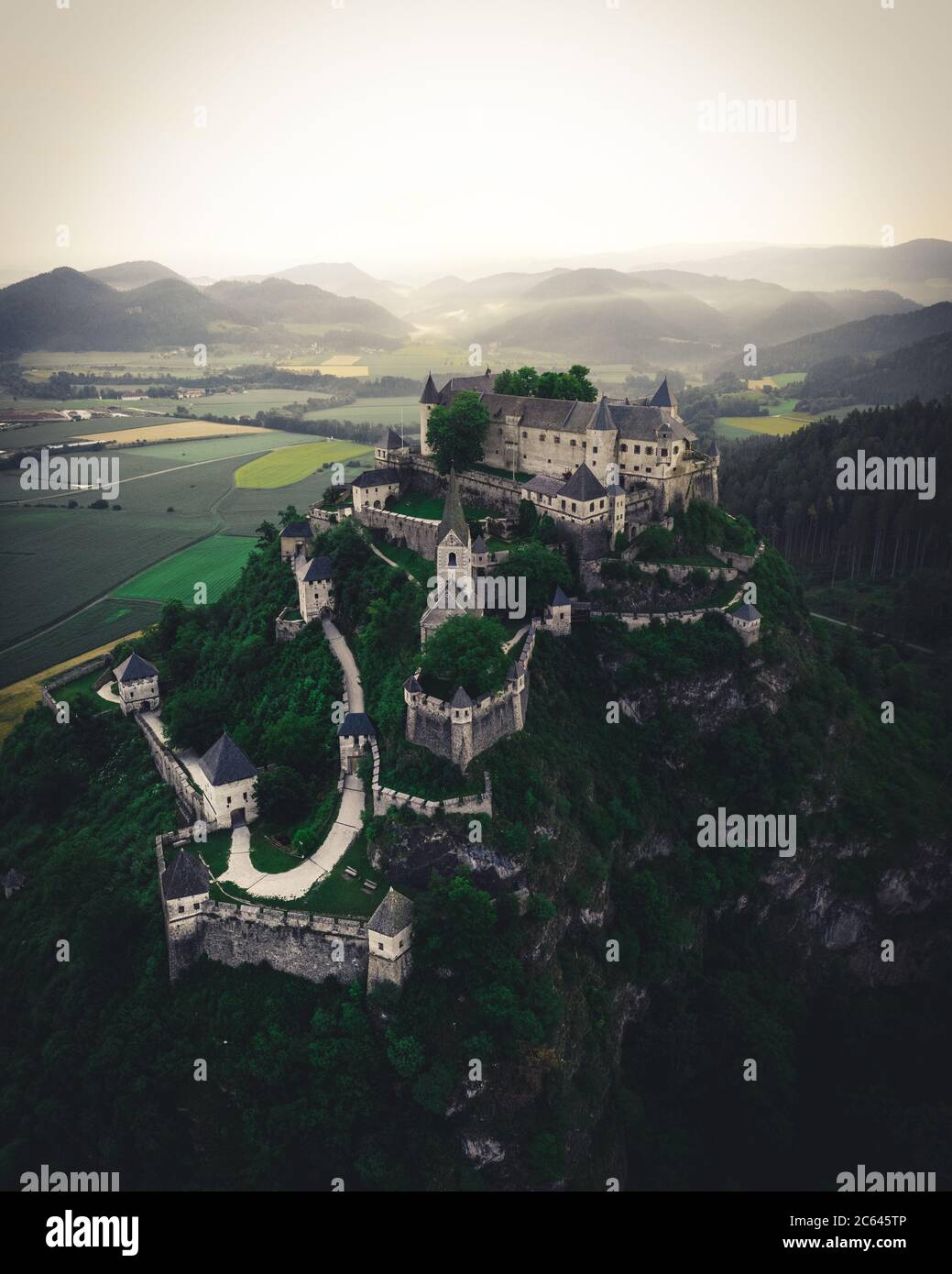 Hochosterwitz aerial hi-res stock photography and images - Alamy