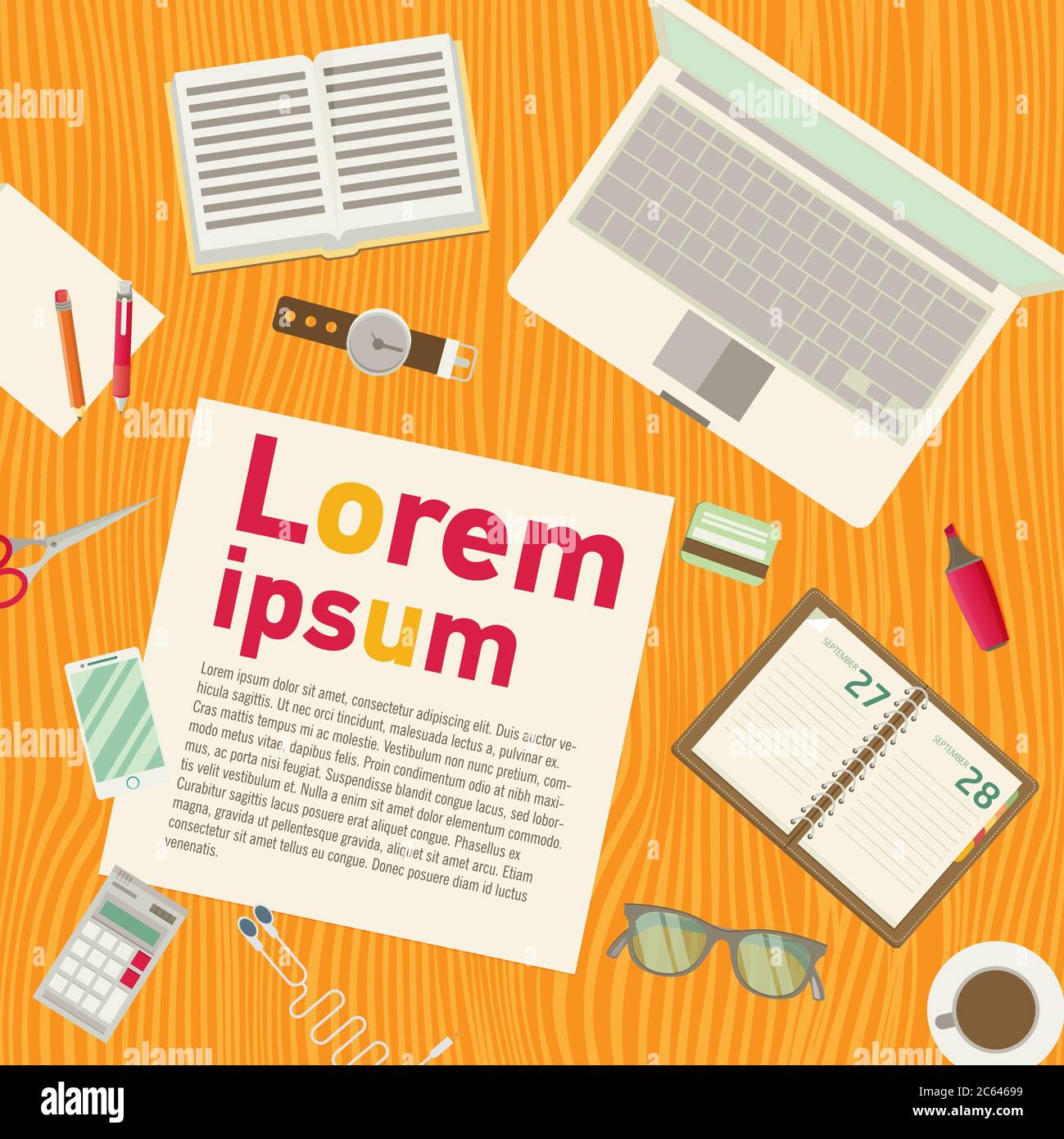 Business background, vector Stock Vector Image & Art - Alamy