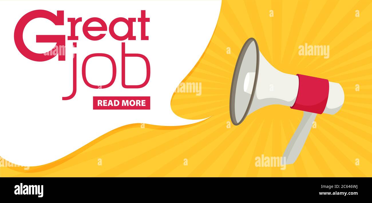 Great work vector vectors hi-res stock photography and images - Alamy