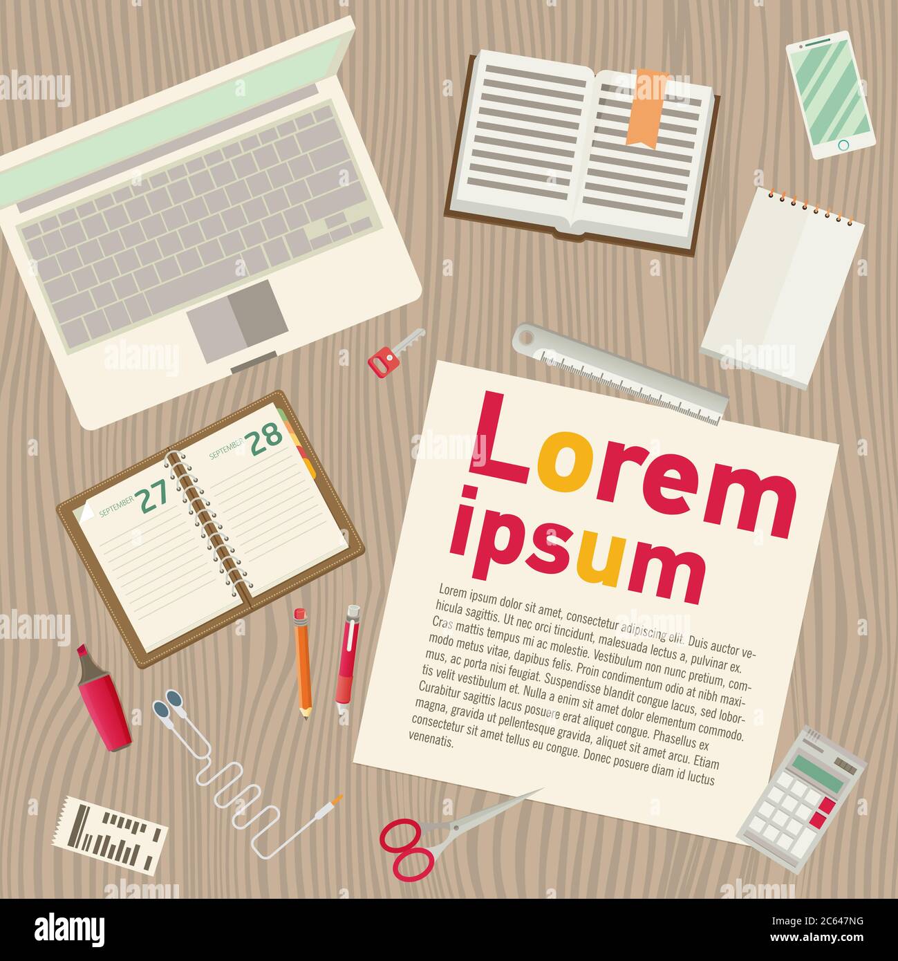 Presentation showing business analysis data Stock Vector Images - Alamy