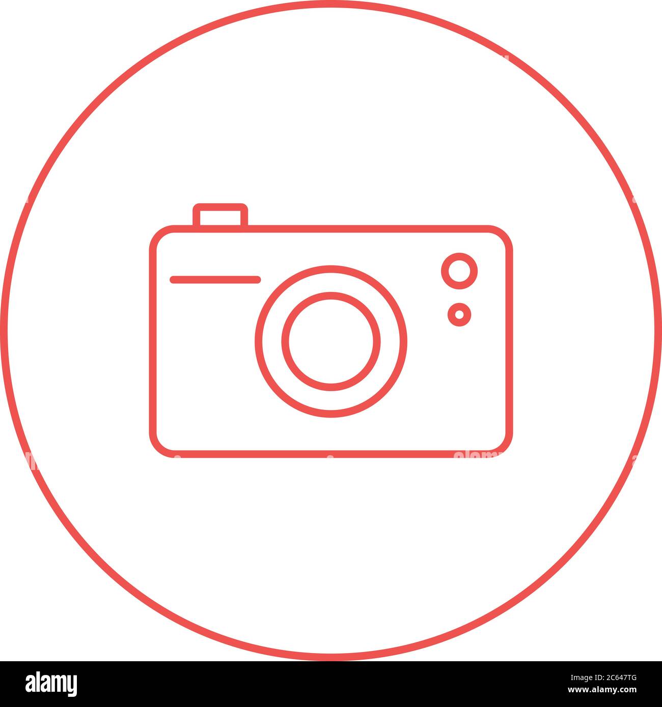 Unique Camera Vector Line Icon Stock Vector Image & Art - Alamy