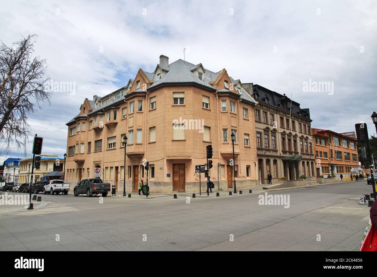 The building in Punta Arenas, Patagonia, Chile Stock Photo - Alamy