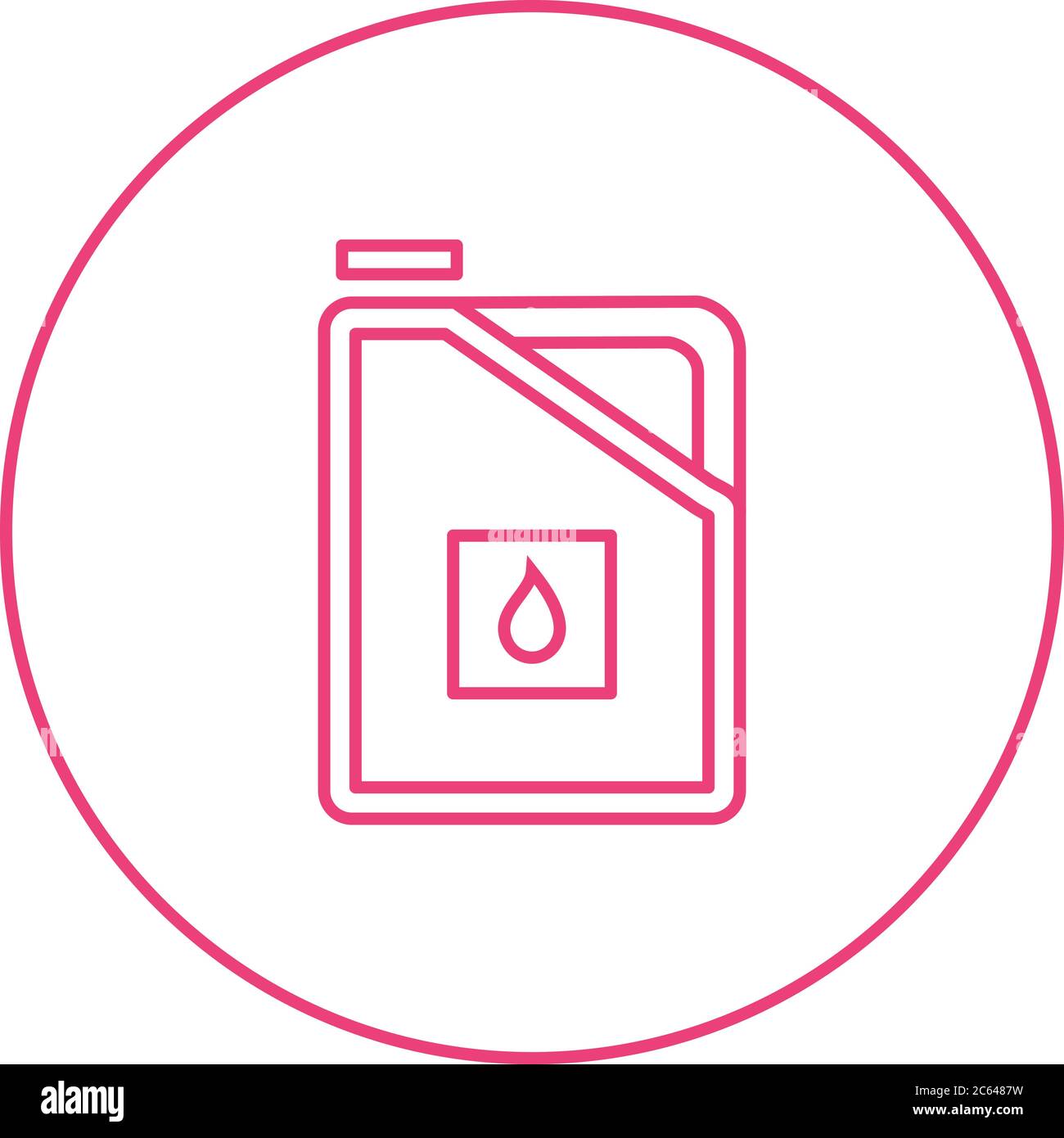 Unique Petrol Vector Line Icon Stock Vector Image & Art - Alamy