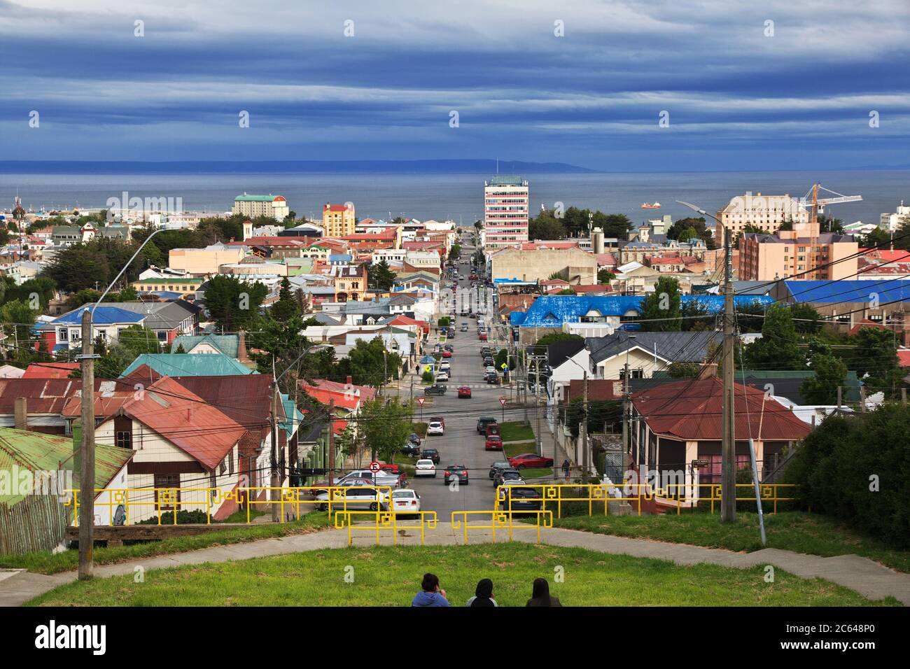 Punta arenas street view hi-res stock photography and images - Alamy