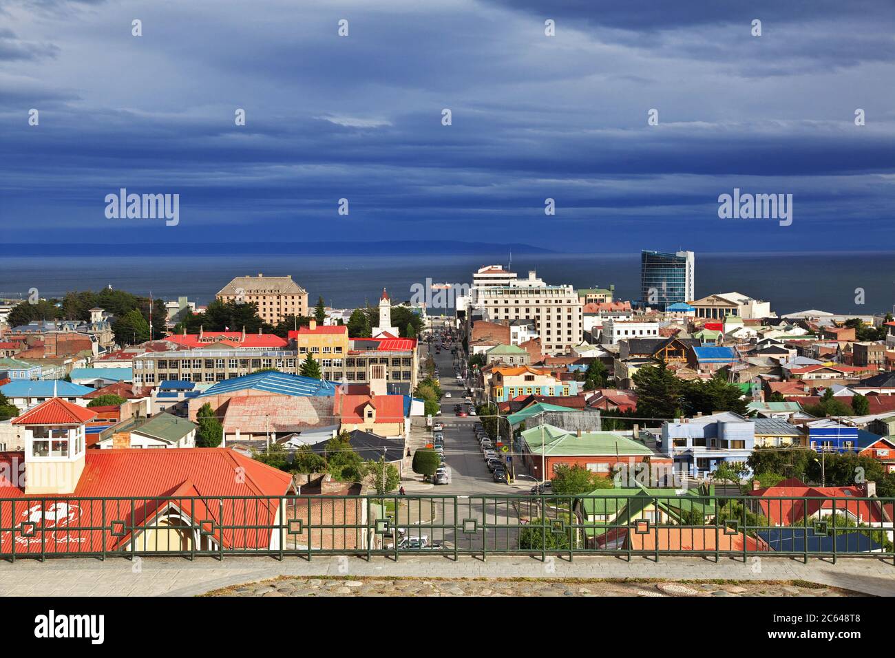 Punta arenas street view hi-res stock photography and images - Alamy