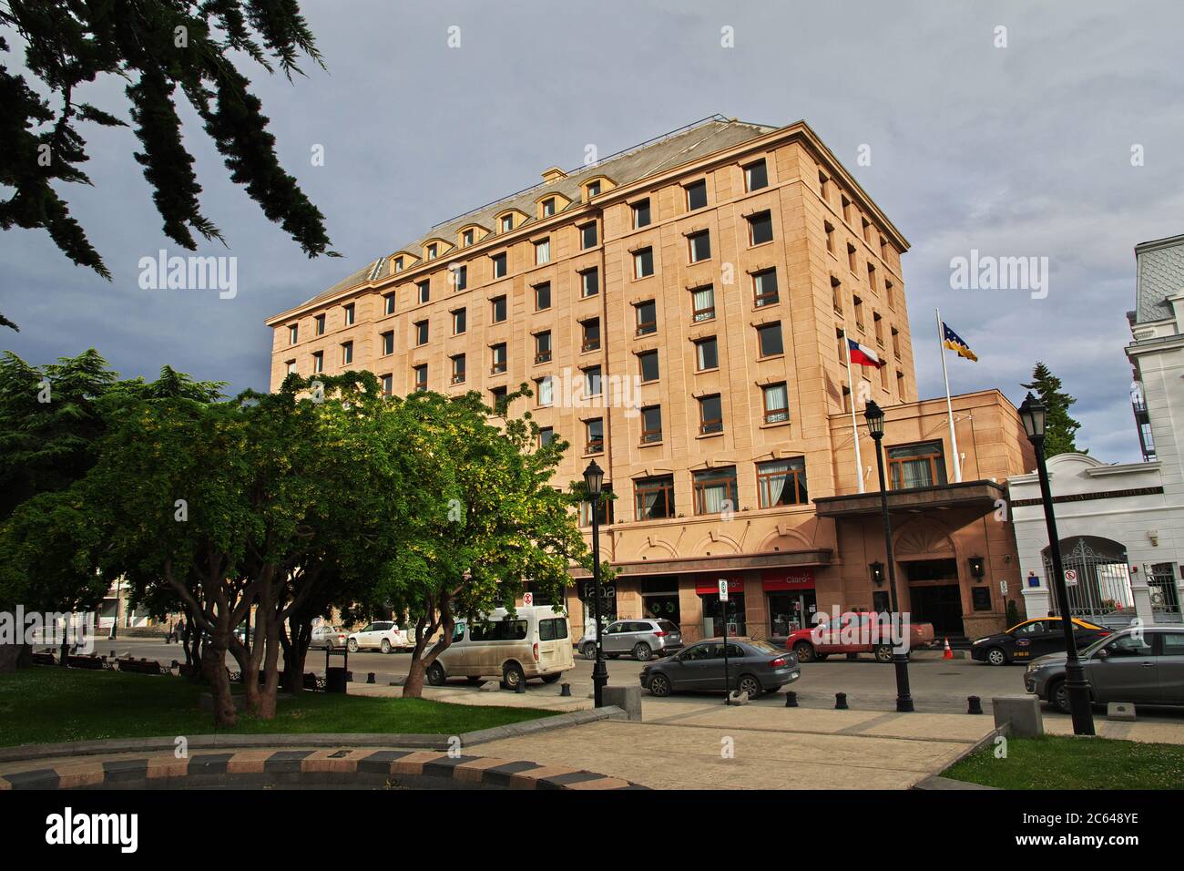 The building in Punta Arenas, Patagonia, Chile Stock Photo - Alamy