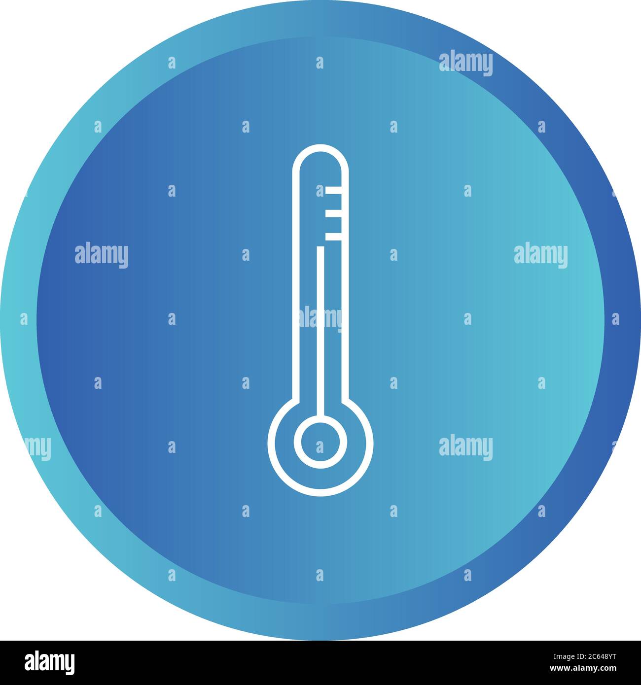 Unique thermometer Vector Line Icon Stock Vector Image & Art - Alamy