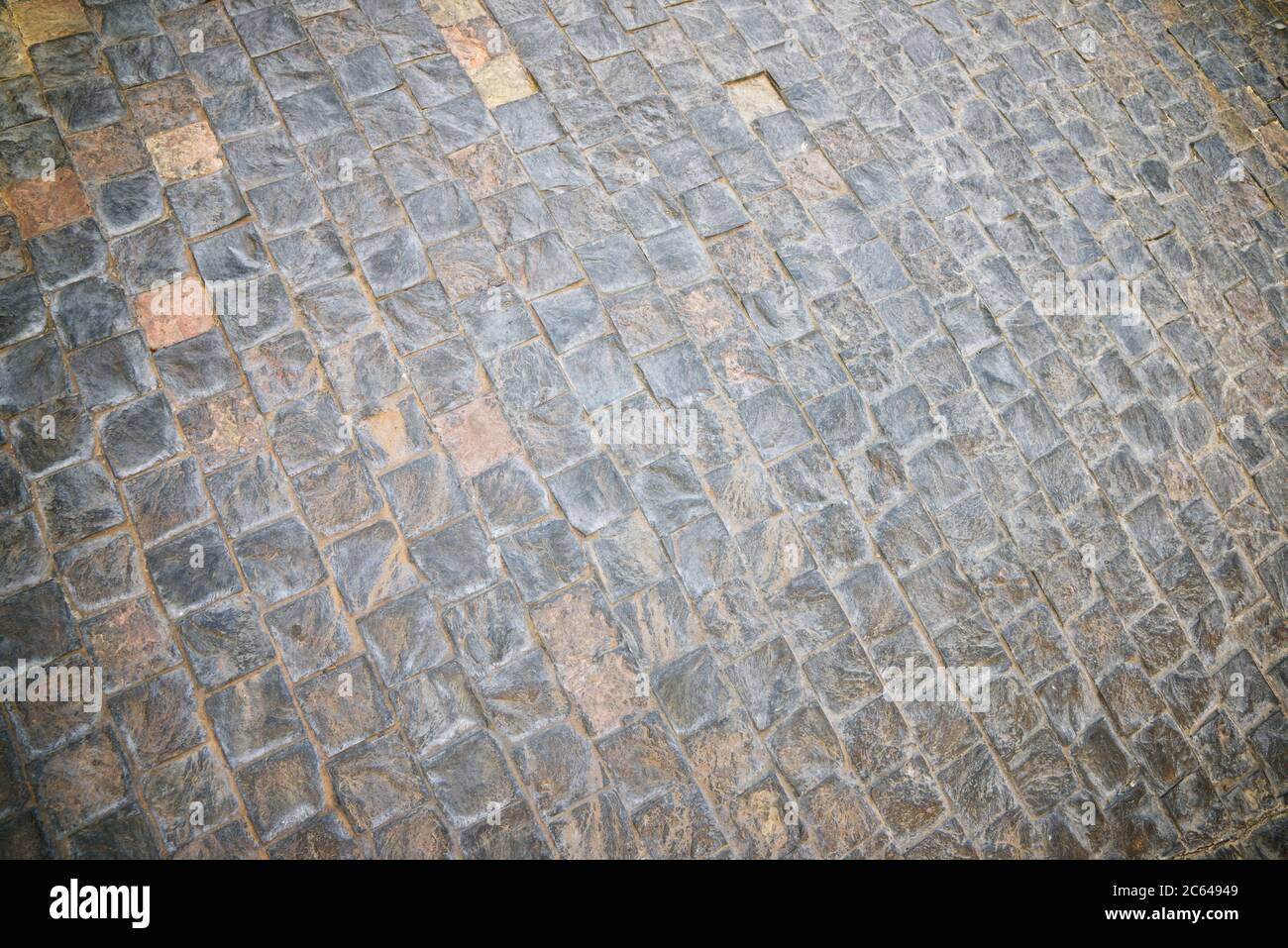 Floor of a street with stone tiles Stock Photo - Alamy