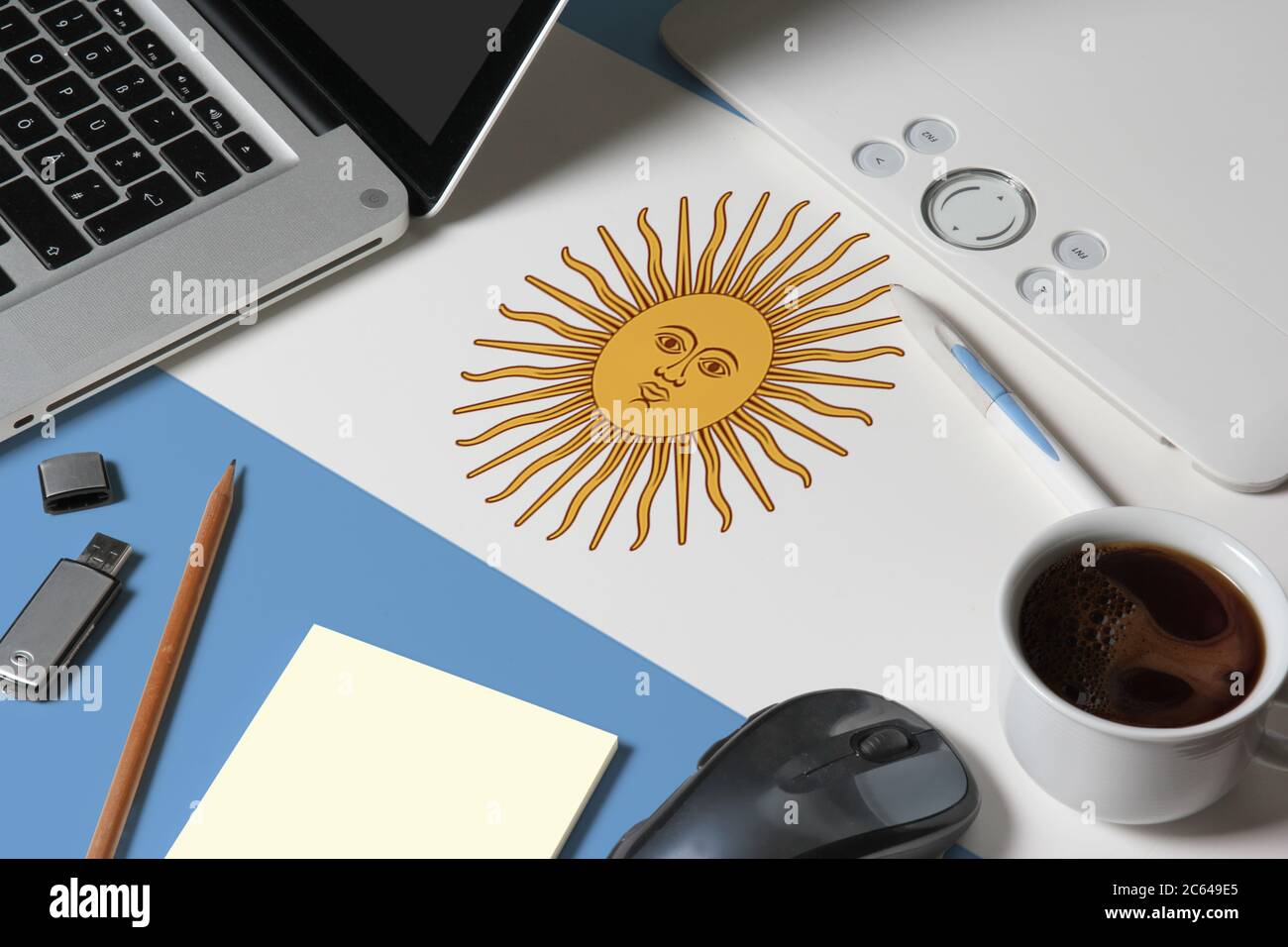 Computer keyboard argentina flag hi-res stock photography and images ...
