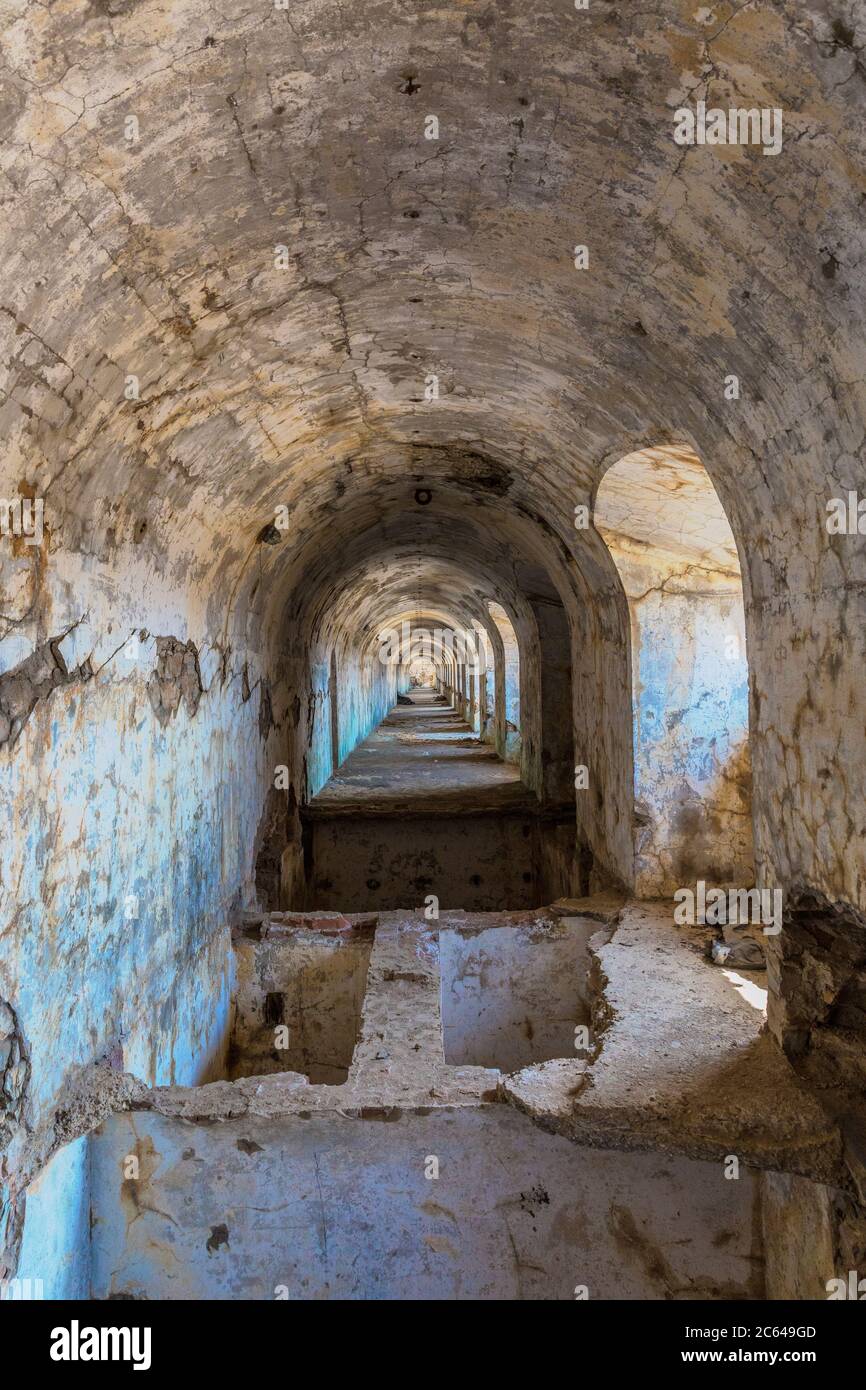 Stone ruins, Dalian Lushun Russo-Russian War ruins, Chair Hill Fort ...