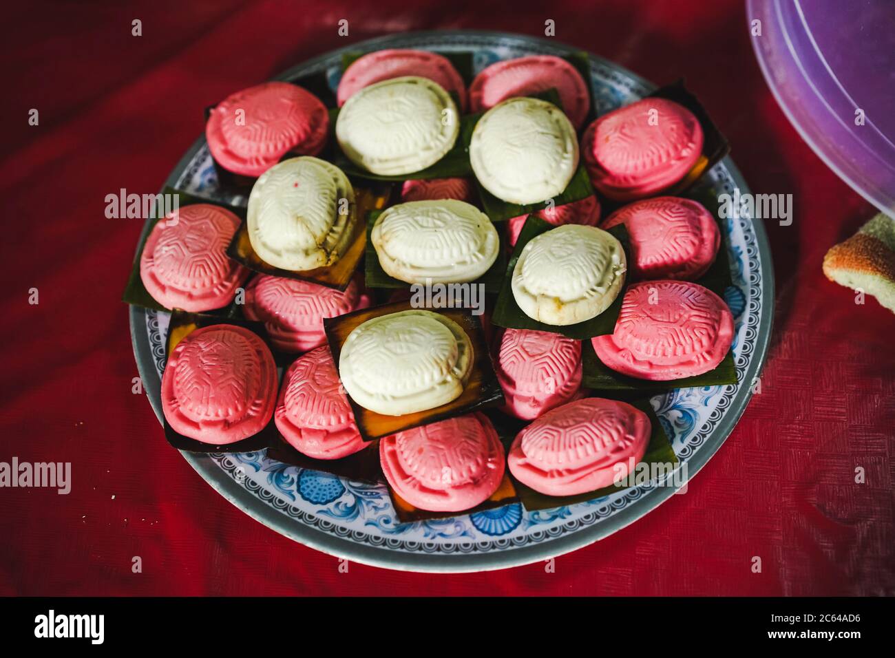 Ang Koo Kueh, a traditional sarawak chinese delicacies that is made up ...