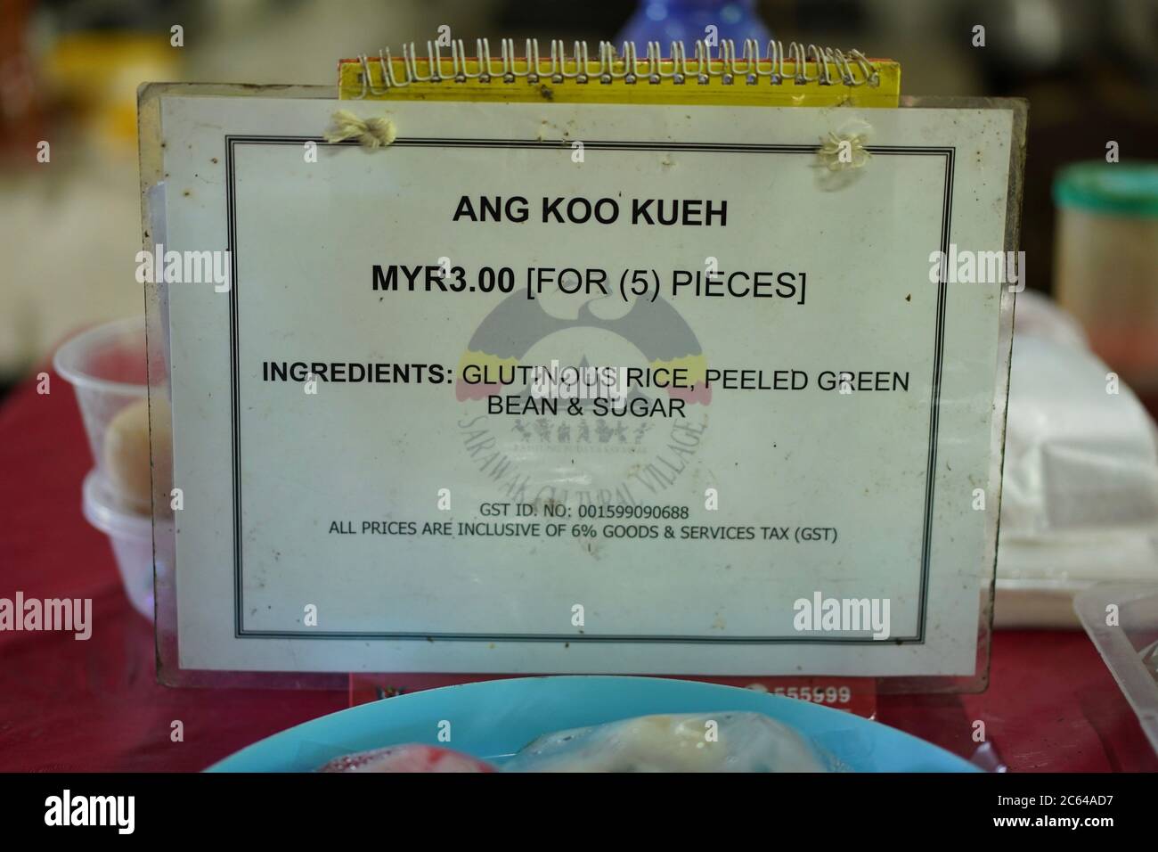 Ang Koo Kueh, a traditional sarawak chinese delicacies that is made up ...