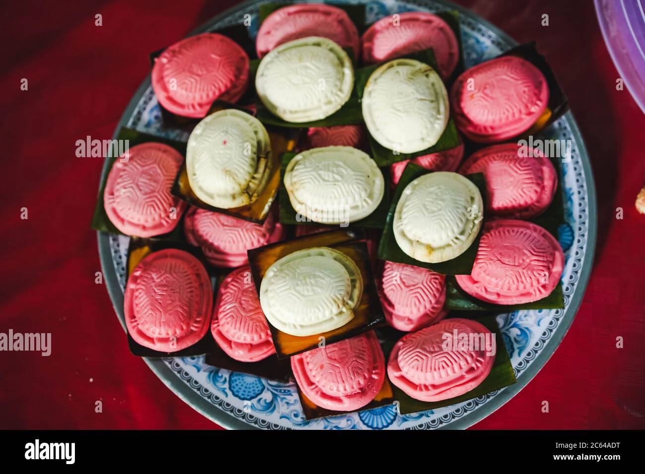 Ang Koo Kueh, a traditional sarawak chinese delicacies that is made up ...