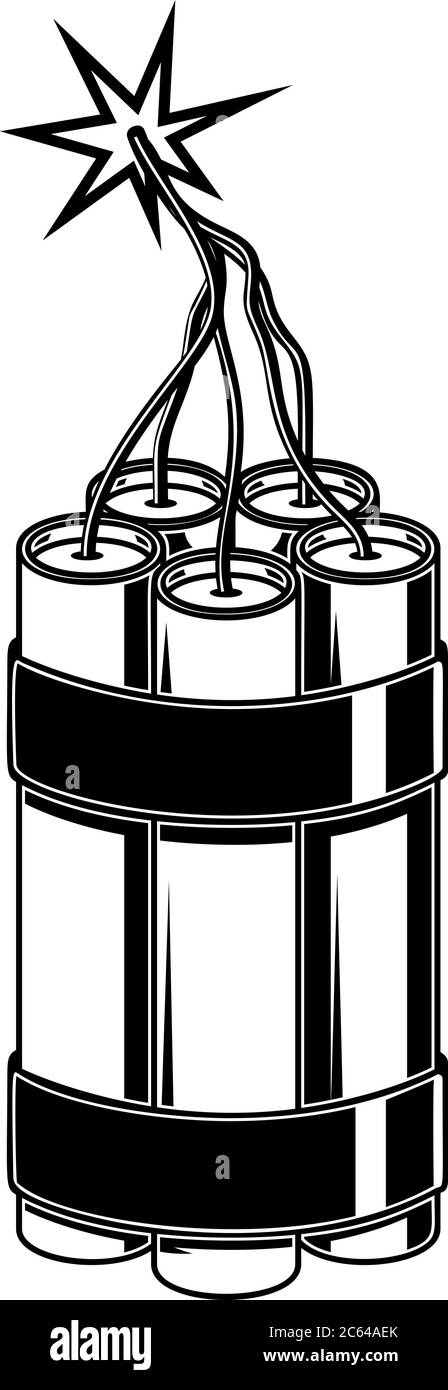 Stick of dynamite Black and White Stock Photos & Images - Alamy