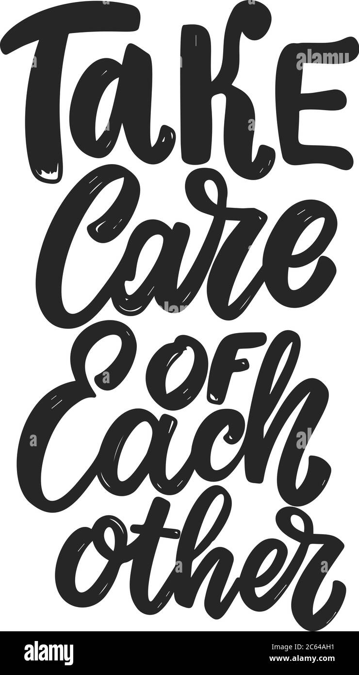 Take Care Poster High Resolution Stock Photography and Images - Alamy
