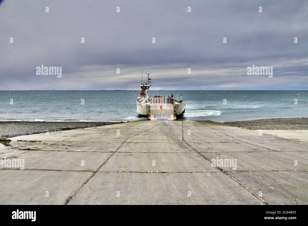 Ferry magellan strait chile hi-res stock photography and images - Alamy