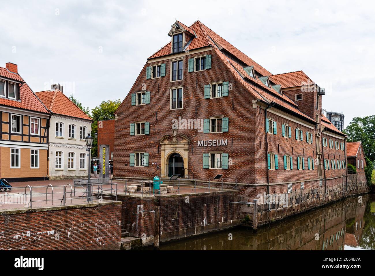 Stade, Germany - August 5, 2019: Museum in the Old Port of Stade Stock ...