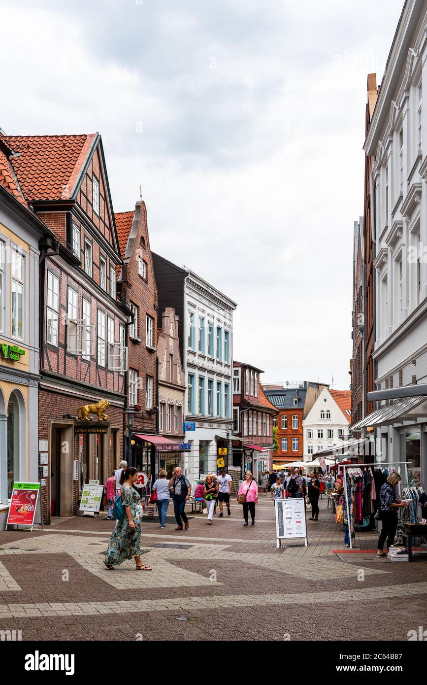 Old hanseatic port in stade hi-res stock photography and images - Alamy