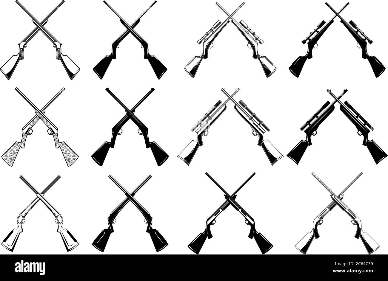 Gun guns shooting firearm handgun Black and White Stock Photos & Images ...