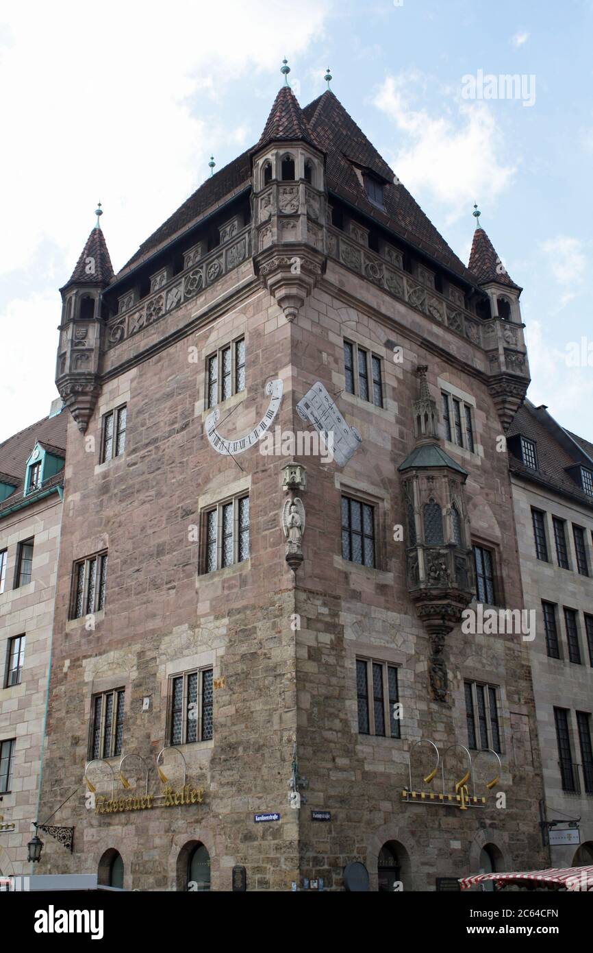 Nassauer Haus Nürnberg Stock Photo - Alamy