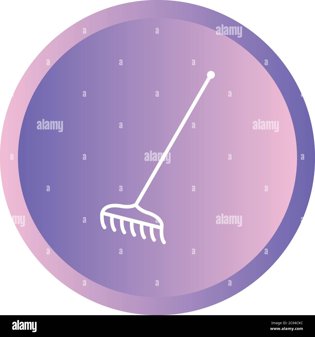 Unique Rake Vector Line Icon Stock Vector Image & Art - Alamy